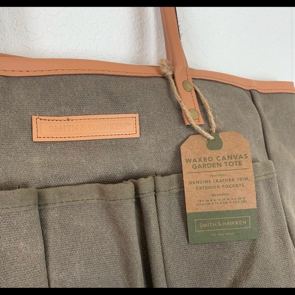 Smith & Hawken | Bags | Nwt Smith Hawken Canvas Tote Gardening | Poshmark
